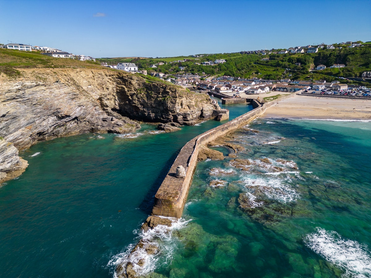 Portreath: from above - Beach Retreats